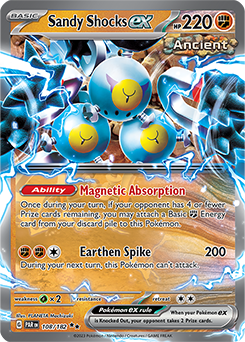 Sandy Shocks ex | Paradox Rift | TCG Card Database | Pokemon.com