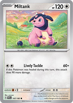 Miltank | Paradox Rift | TCG Card Database | Pokemon.com