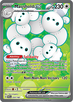Maushold ex | Paradox Rift | TCG Card Database | Pokemon.com