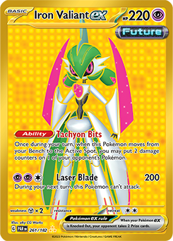 Iron Valiant ex | Paradox Rift | TCG Card Database | Pokemon.com
