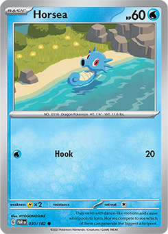 Horsea | Paradox Rift | TCG Card Database | Pokemon.com