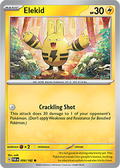 Elekid | Paradox Rift | TCG Card Database | Pokemon.com