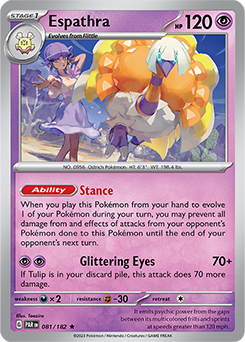 Espathra | Paradox Rift | TCG Card Database | Pokemon.com