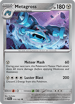 Metagross | Temporal Forces | TCG Card Database | Pokemon.com