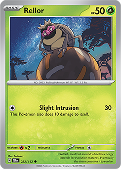 Rellor | Temporal Forces | TCG Card Database | Pokemon.com