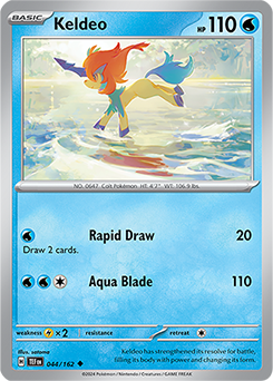 Keldeo | Temporal Forces | TCG Card Database | Pokemon.com