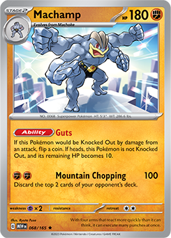 Machamp | 151 | TCG Card Database | Pokemon.com