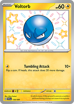 Voltorb | Paldean Fates | TCG Card Database | Pokemon.com