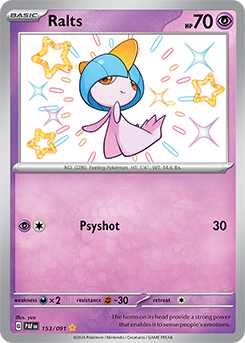 Ralts | Paldean Fates | TCG Card Database | Pokemon.com