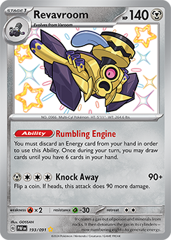 Revavroom | Paldean Fates | TCG Card Database | Pokemon.com