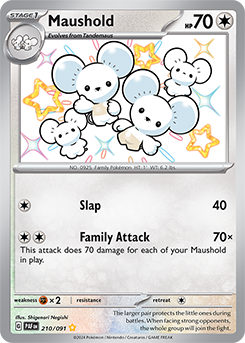 Maushold | Paldean Fates | TCG Card Database | Pokemon.com