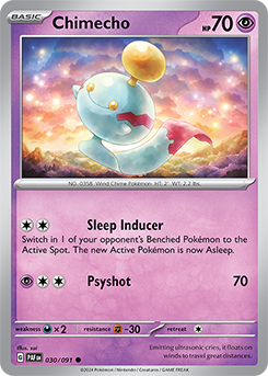 Chimecho | Paldean Fates | TCG Card Database | Pokemon.com