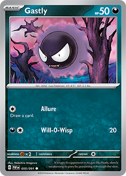 Gastly | Paldean Fates | TCG Card Database | Pokemon.com