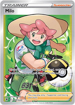 Milo | Astral Radiance Trainer Gallery | TCG Card Database | Pokemon.com