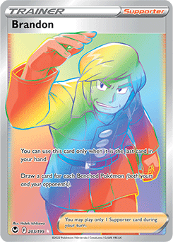 Brandon | Silver Tempest | TCG Card Database | Pokemon.com