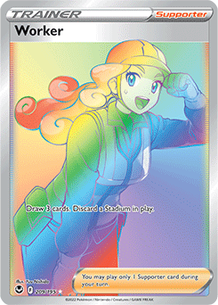 Worker | Silver Tempest | TCG Card Database | Pokemon.com