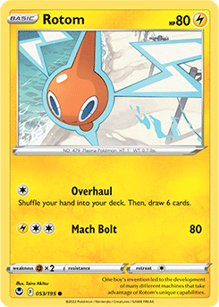 Rotom | Silver Tempest | TCG Card Database | Pokemon.com