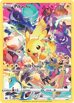 Pikachu | Crown Zenith | TCG Card Database | Pokemon.com