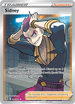 Sidney | Fusion Strike | TCG Card Database | Pokemon.com