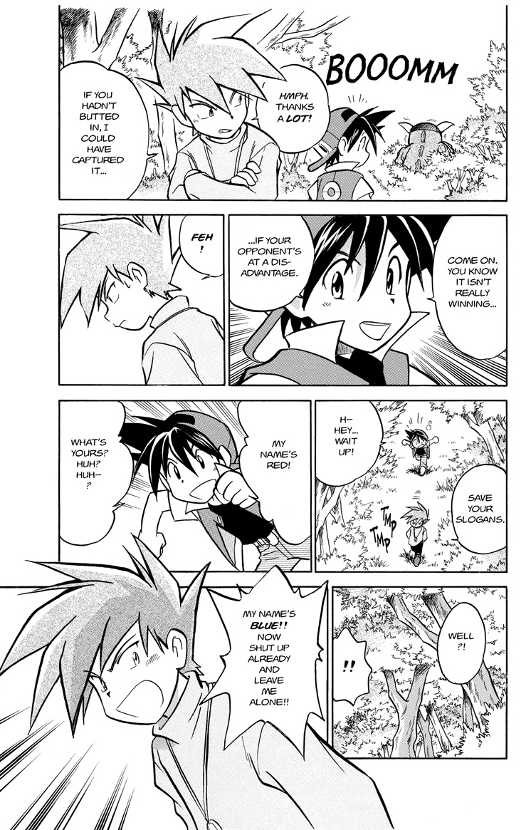 Blue’s Trainer Spotlight in Pokémon Masters, Pokémon Adventures, the ...