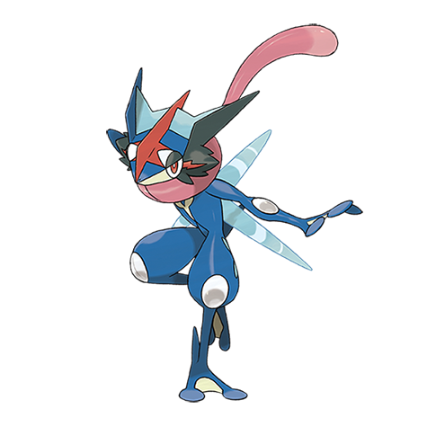 Greninja Pok dex Greninja Pok dex