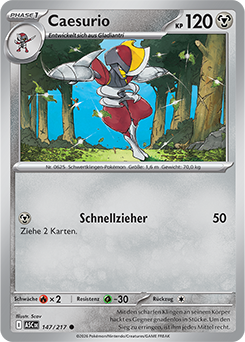 Caesurio | Pokédex