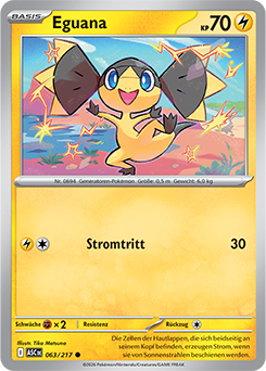 Eguana | Pokédex