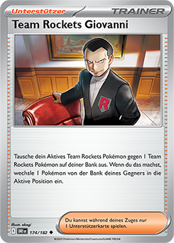 Team Rockets Giovanni | Ewige Rivalen | Sammelkarten-Datenbank