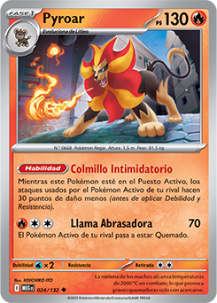Pyroar | Megaevolución | Base de datos de cartas de JCC