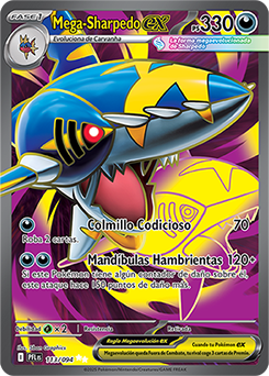 Mega-Sharpedo ex | Fuegos Fantasmales | Base de datos de cartas de JCC