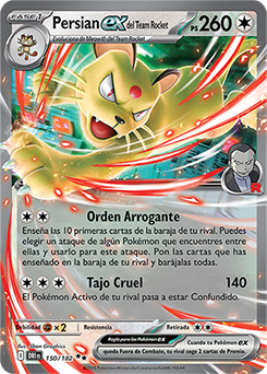 Persian ex del Team Rocket | Rivales Predestinados | Base de datos de ...