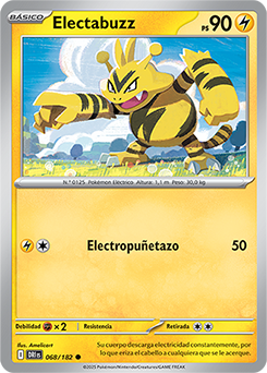 Electabuzz | Rivales Predestinados | Base de datos de cartas de JCC