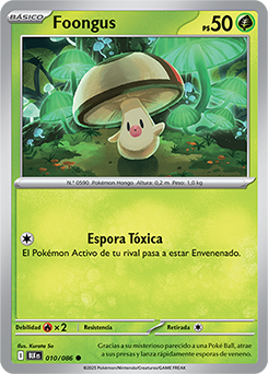 Foongus | Fulgor Negro | Base de datos de cartas de JCC