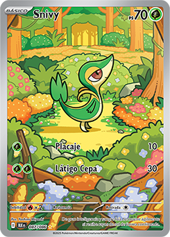 Snivy | Fulgor Negro | Base de datos de cartas de JCC
