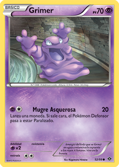 Grimer | Próximos Destinos | Base de datos de cartas de JCC