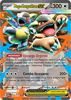 Mega-Kangaskhan ex | Megaevolución | Base de datos de cartas de JCC