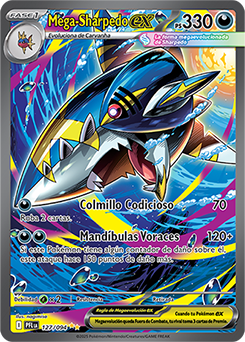 Mega-Sharpedo ex | Llamaradas Fantasmales | Base de datos de cartas de JCC