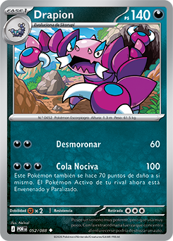Drapion | Equilibrio Perfecto | Base de datos de cartas de JCC