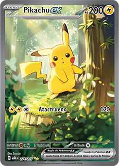 Pikachu ex | Ascenso Heroico | Base de datos de cartas de JCC