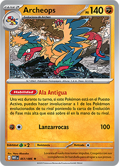 Archeops | Tempestad Plateada | Base de datos de cartas de JCC