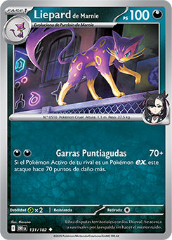 Liepard de Marnie | Rivales Predestinados | Base de datos de cartas de JCC