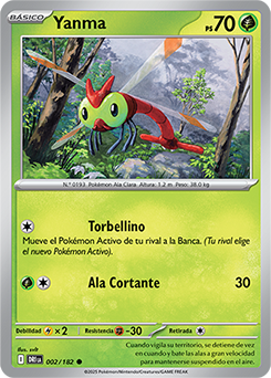 Yanma | Rivales Predestinados | Base de datos de cartas de JCC