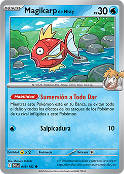 Magikarp de Misty | Rivales Predestinados | Base de datos de cartas de JCC