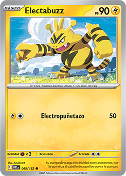 Electabuzz | Rivales Predestinados | Base de datos de cartas de JCC