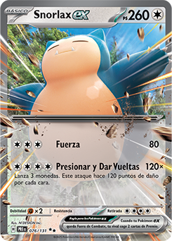 Snorlax ex | Evoluciones Prismáticas | Base de datos de cartas de JCC
