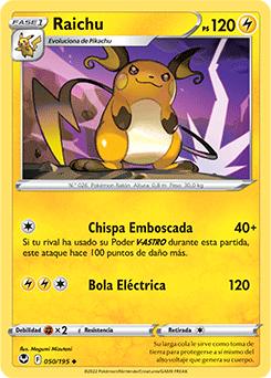 Raichu | Tempestad Plateada | Base de datos de cartas de JCC