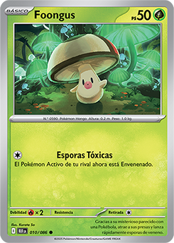 Foongus | Llamas Obsidianas | Base de datos de cartas de JCC