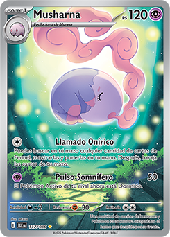 Musharna | Fulgor Negro | Base de datos de cartas de JCC