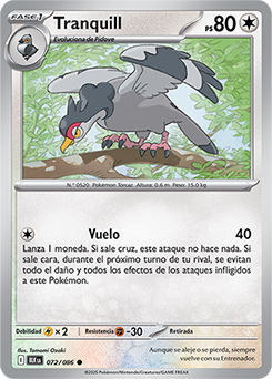 Tranquill | Fulgor Negro | Base de datos de cartas de JCC