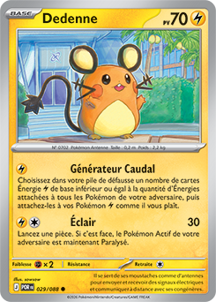 Dedenne | Équilibre Parfait | Encyclopédie des cartes du JCC